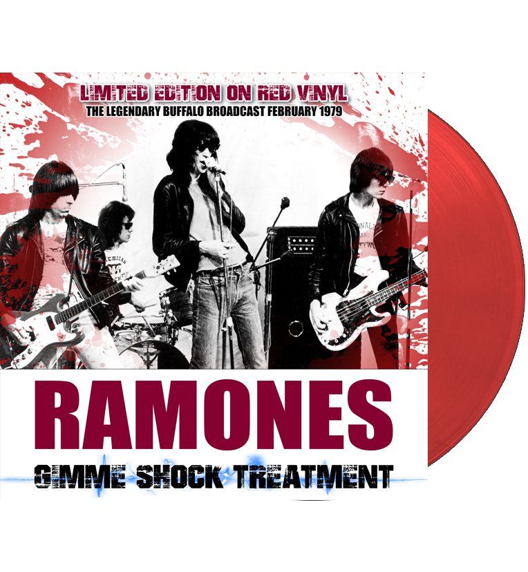 Ramones - Gimme Shock Treatment (12-Inch Album On Red Vinyl) – Stylus ...